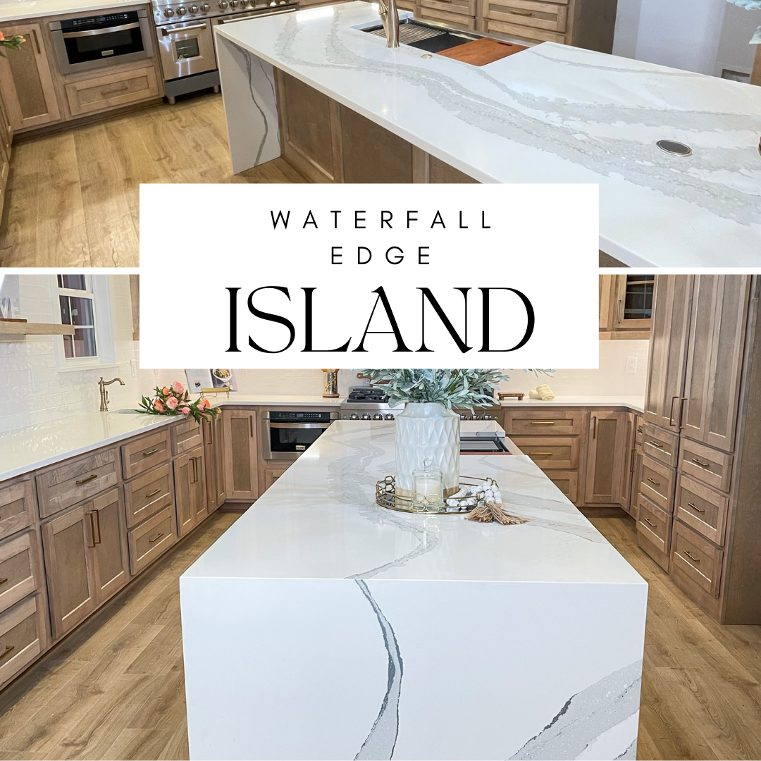 Choosing the Perfect Edge Profile: Mitered Edge vs. Waterfall Edge